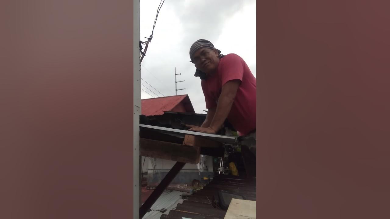 dodong@works370 bubong nanaman project ko tag ulan na - YouTube