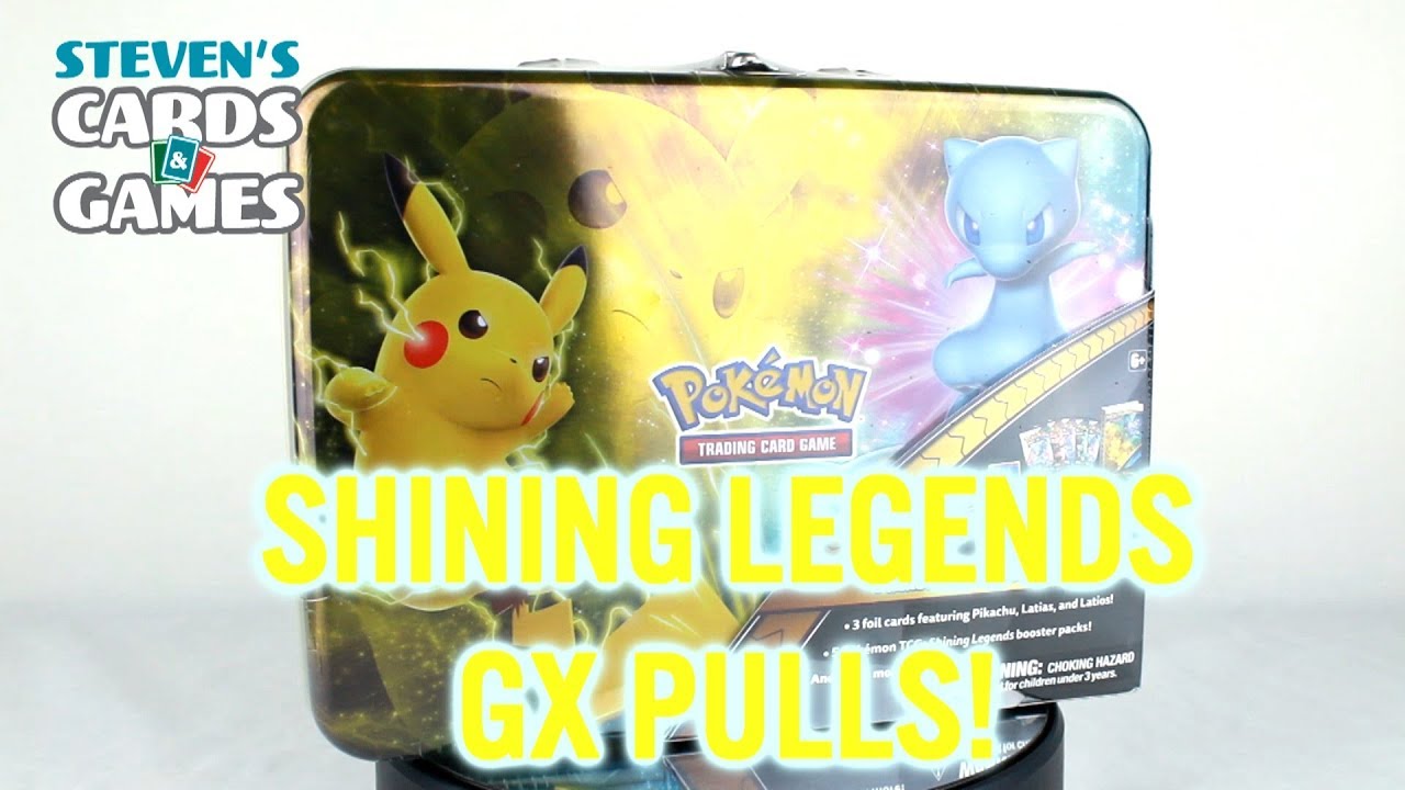 Pokemon TCG Shining Legends Collector Chest Opening - YouTube