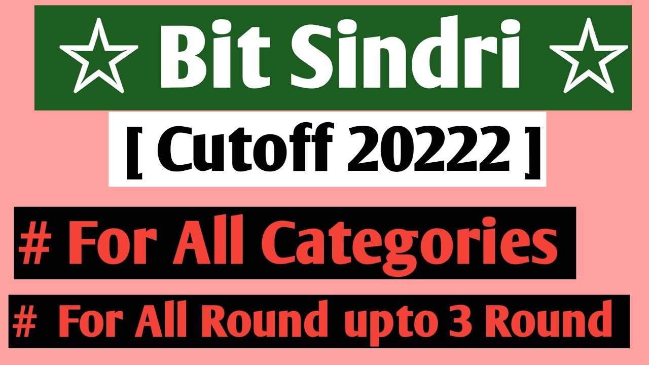 Bit Sindri Cutoff 2022|Bit Sindri Cutoff|@edusinoy - YouTube