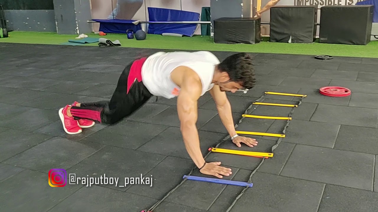 Agility ladder Upper and lower body circuit. - YouTube