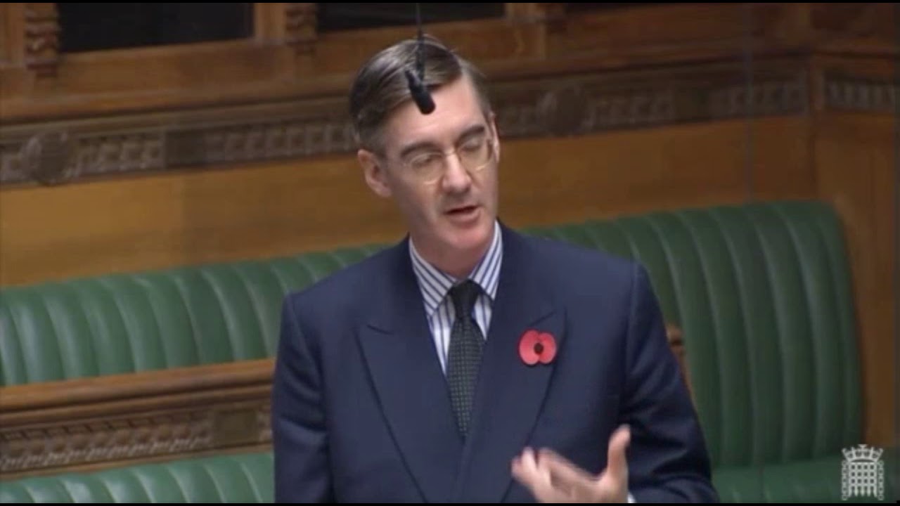 Watch Jacob Rees-Mogg MP stand up for Parliamentary sovereignty - YouTube