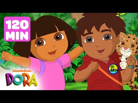 Dora the Explorer & Diego Primos Team-Up! 💥 120 Minutes | Dora & Friends