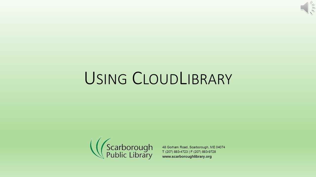 Using CloudLibrary - YouTube