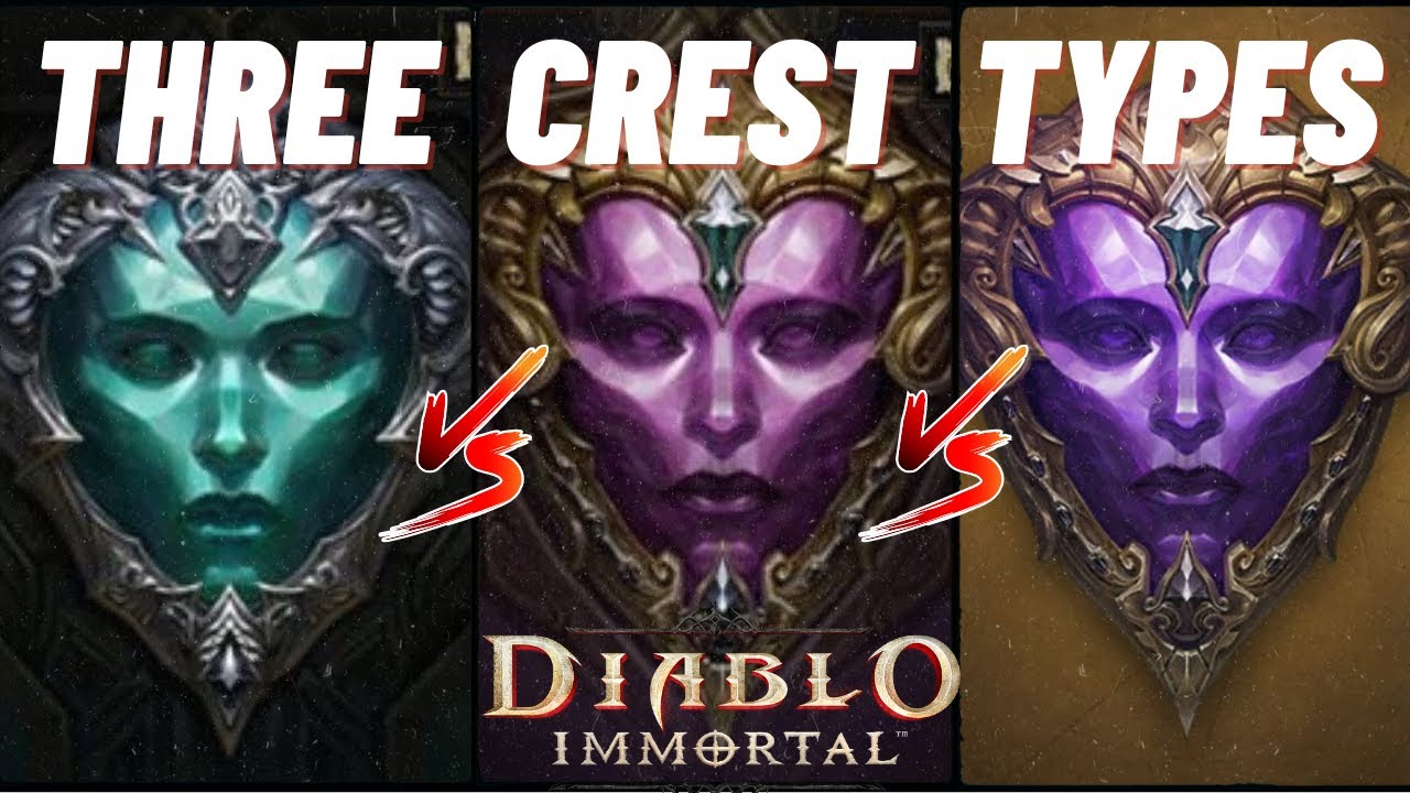 THREE (not TWO) different CRESTS in Diablo Immortal Explained ...