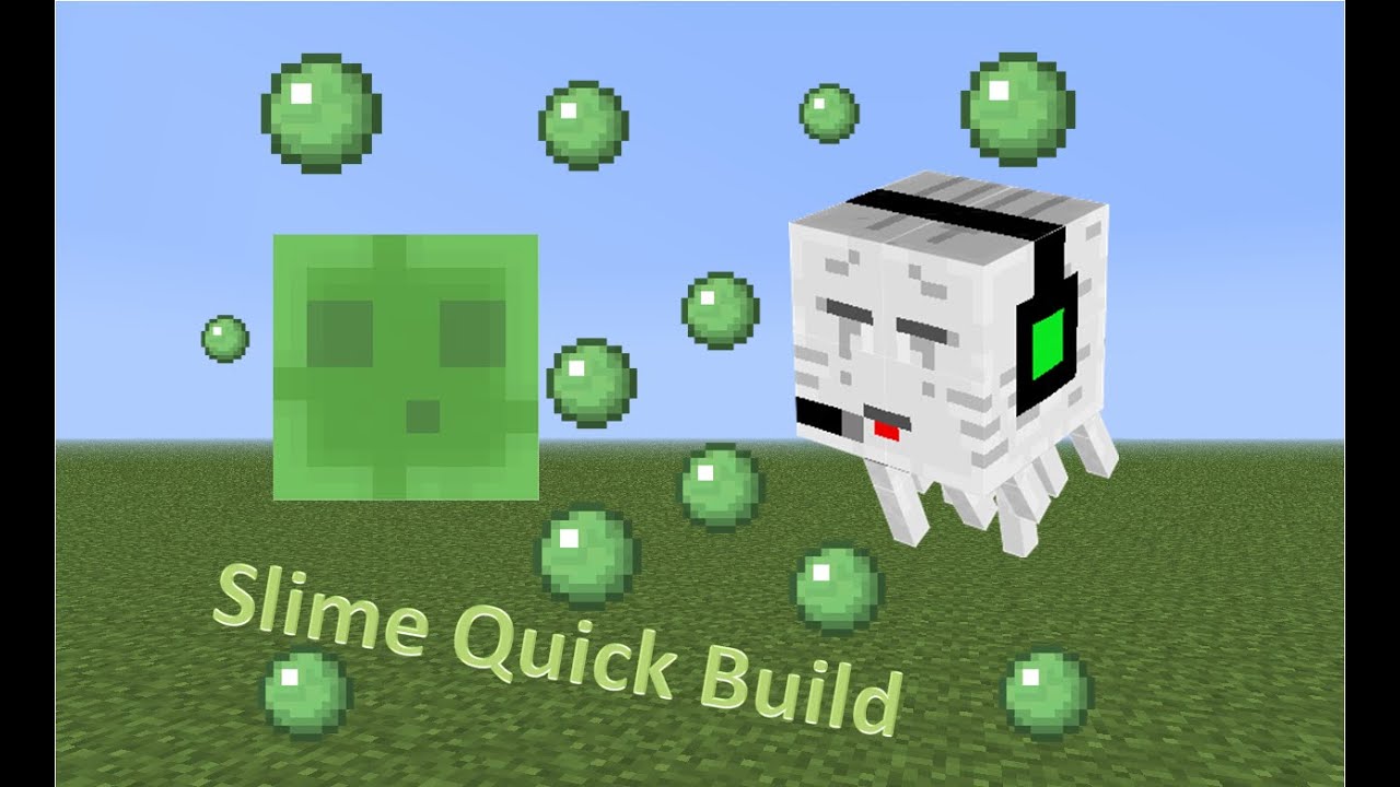 Minecraft Mondays - slime quick build - YouTube