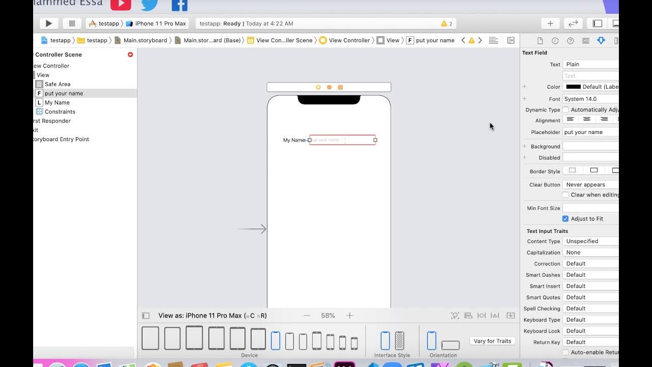 31 Swift Xcode landscape and portrait orientation - YouTube