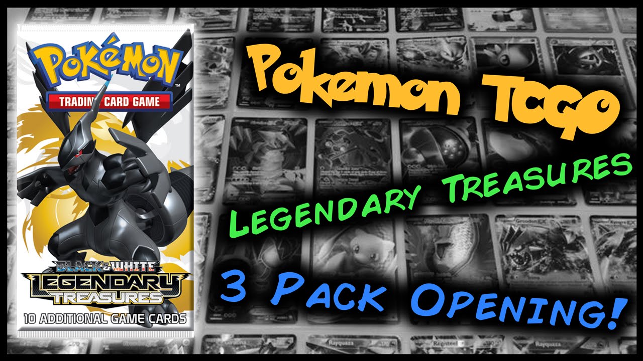 Pokemon TCGO - 3 Legendary Treasures Pack Opening - YouTube