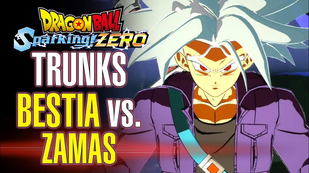 ¡TRUNKS BEAST del FUTURO! ¡Zamas no es rival! Dragon Ball: Sparking ...