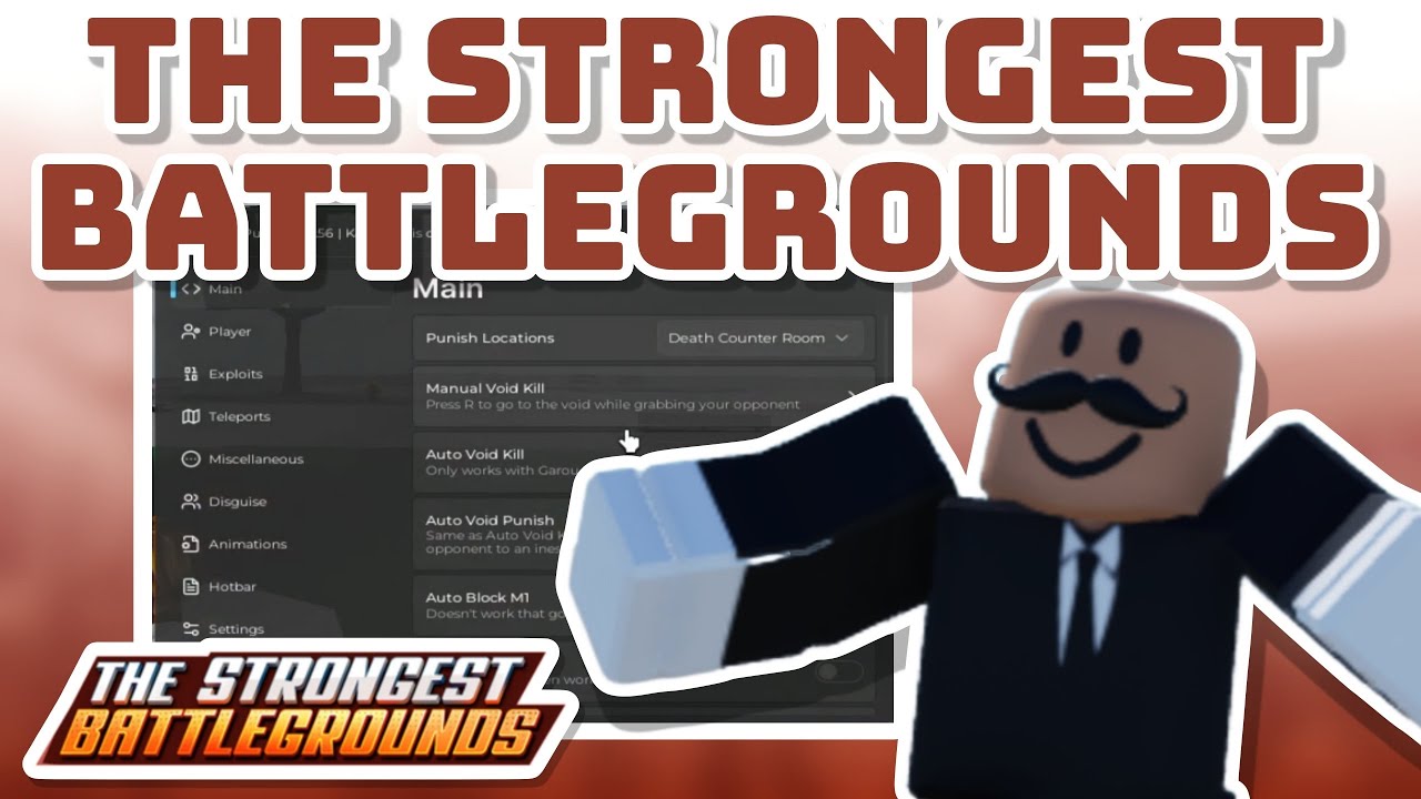 (OP) The Strongest Battlegrounds Script | Best Hub | keyless - YouTube