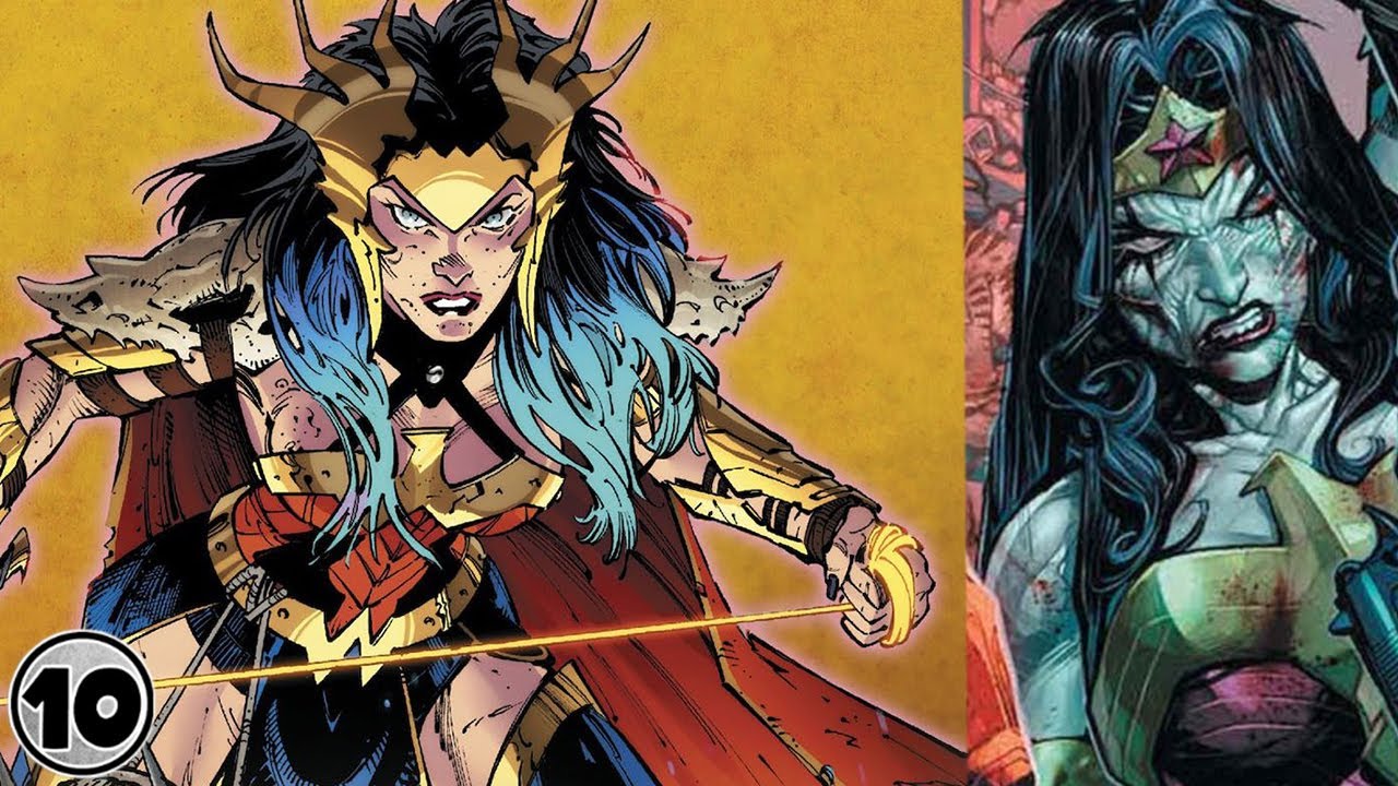 Top 10 Scary Wonder Woman Alternates - YouTube