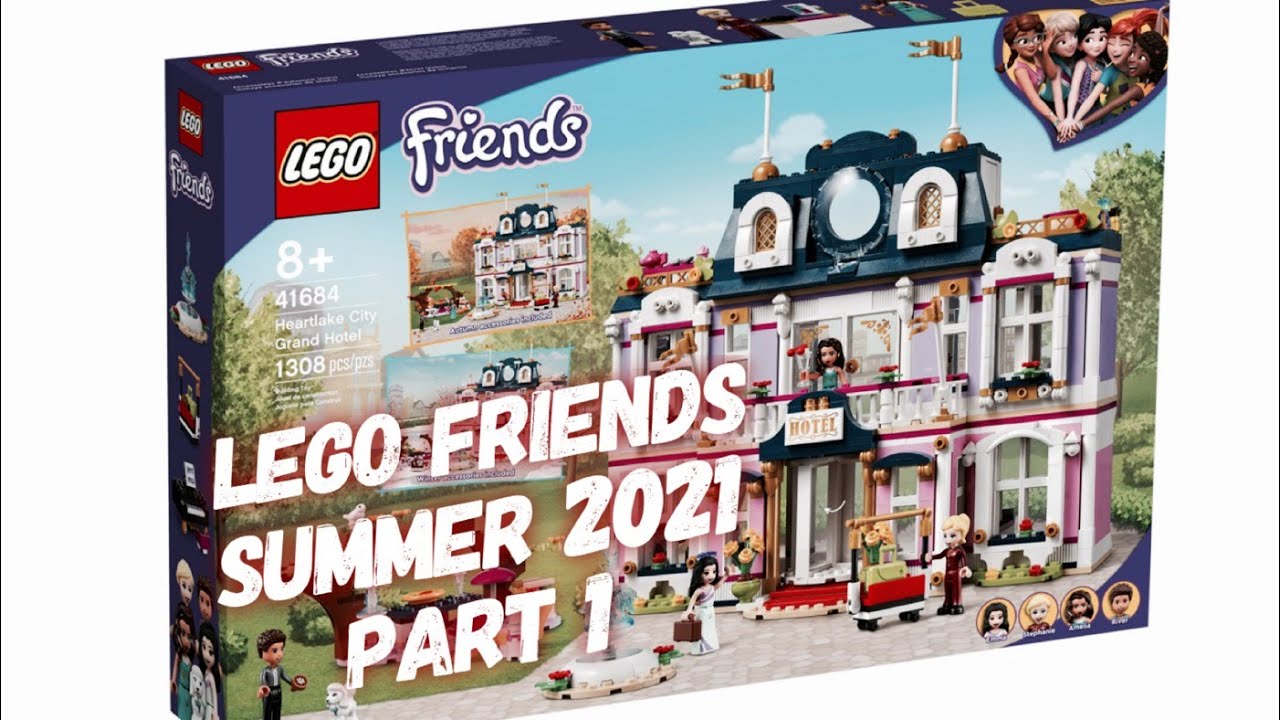 LEGO Friends Summer 2021 Sets for your City! Part1 - YouTube