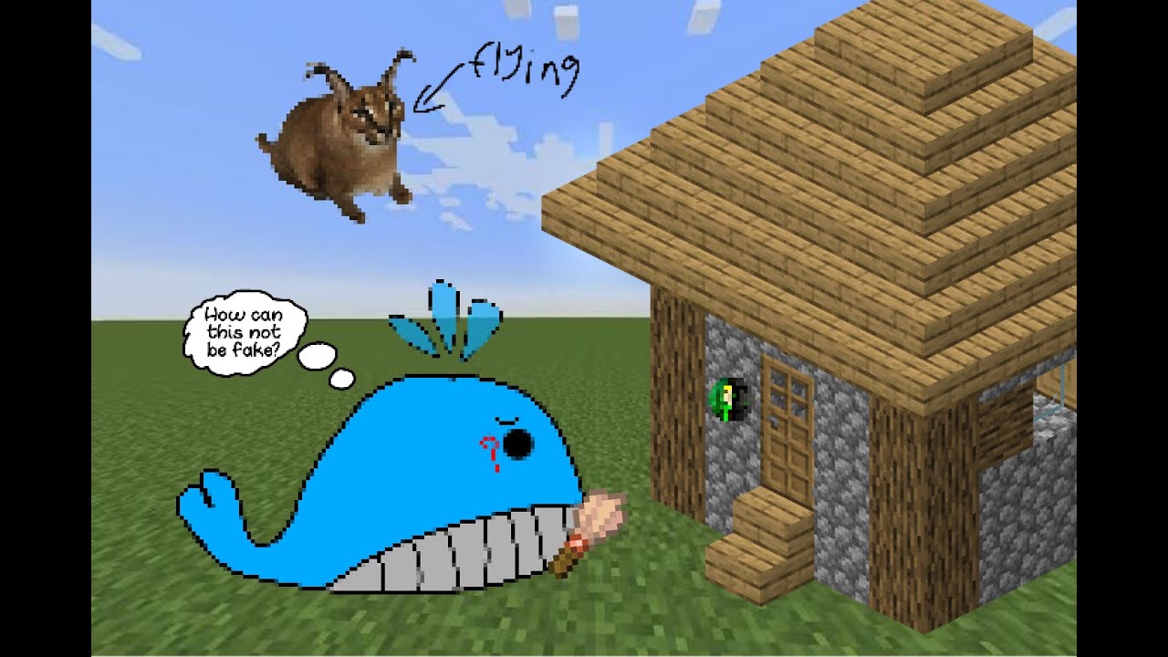 Wally Cleans A Minecraft House?? 🧹 - YouTube