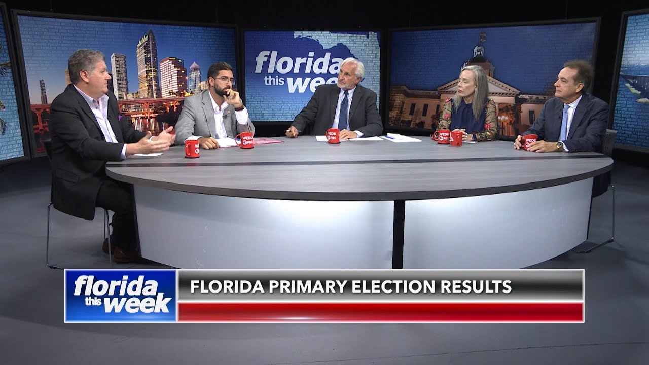 Florida Primary Election Results | Florida This Week - YouTube