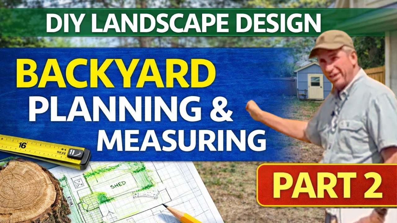 Backyard Landscape Design Walkthrough (Real Job Site) | Part 2 - YouTube