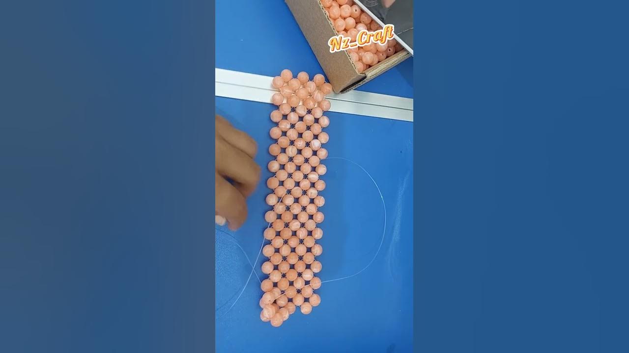 Buat pemula [Tutorial] tas manik marmer 10mm yang lagi viral #handmade #diy #homemade #beads ...