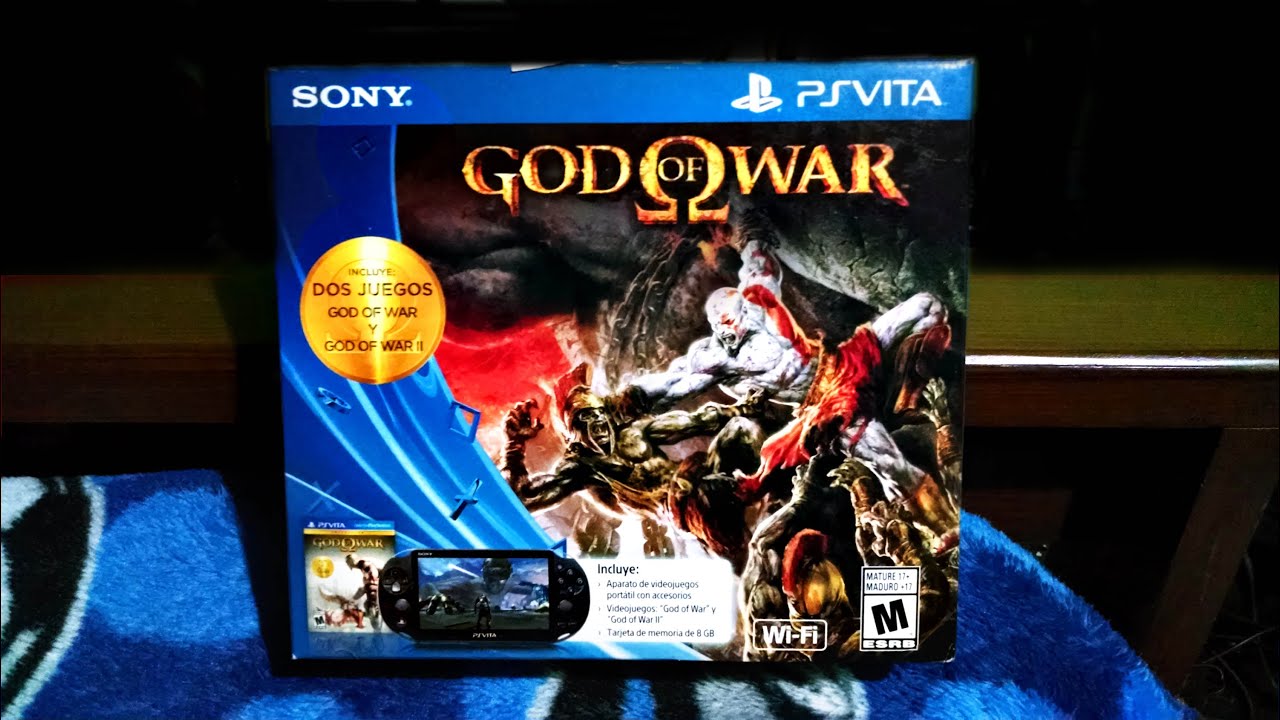 Nuevo PS Vita Slim | + God of War Collection | Unboxing En Español ...
