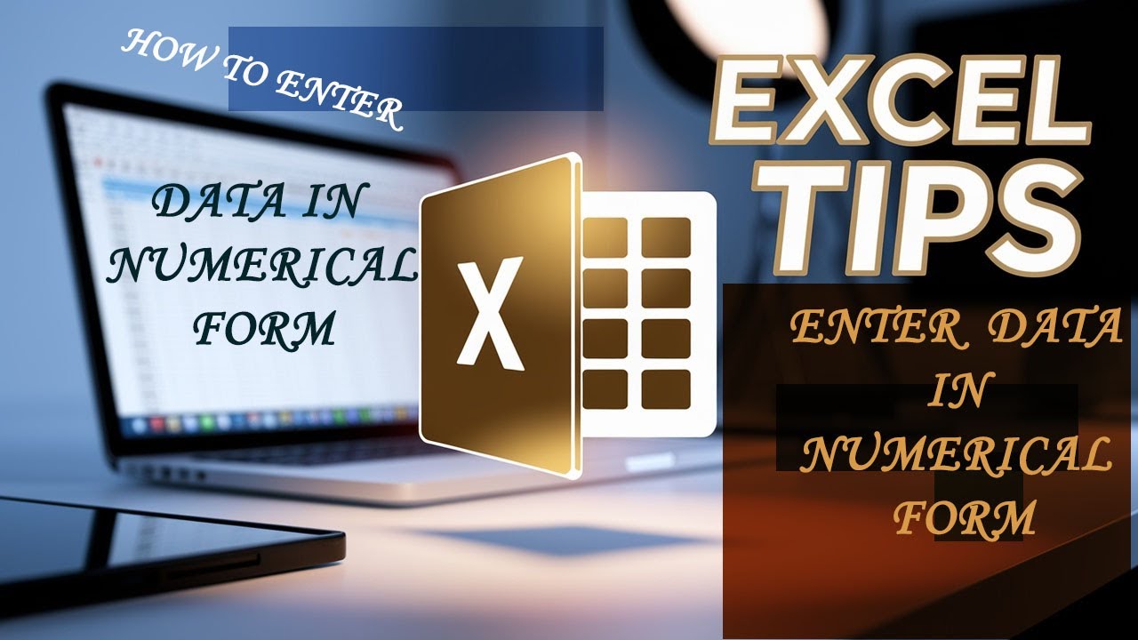 @mrmsoffice| HOW ENTER DATA IN NUMERICAL FORM - YouTube