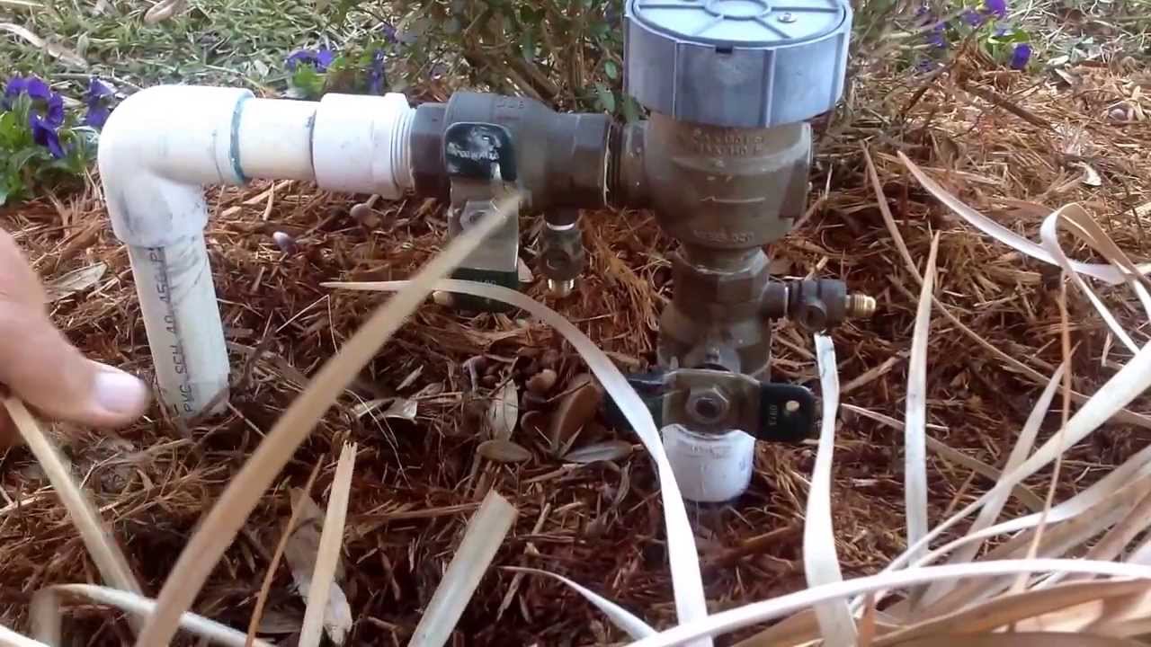 How to winterize your Backflow prevention device by Clean Cut Landscape ...