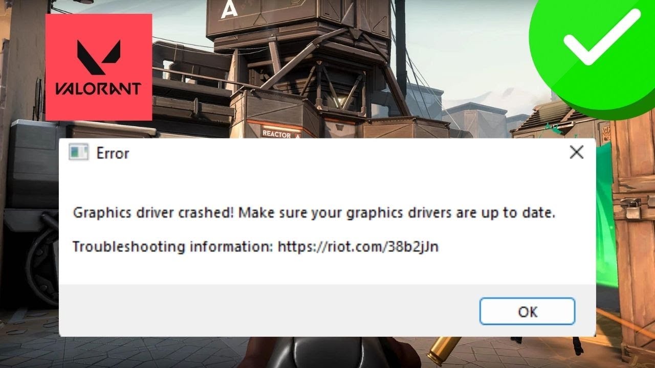 how to fix graphics driver crashed valorant - YouTube
