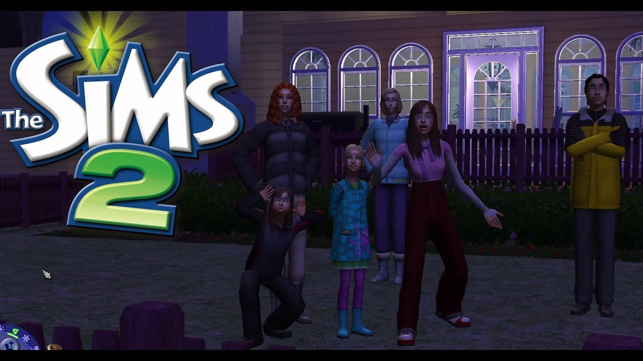 The Sims 2 Long Play (No Commentary) The Oswald Family Part 1 - YouTube