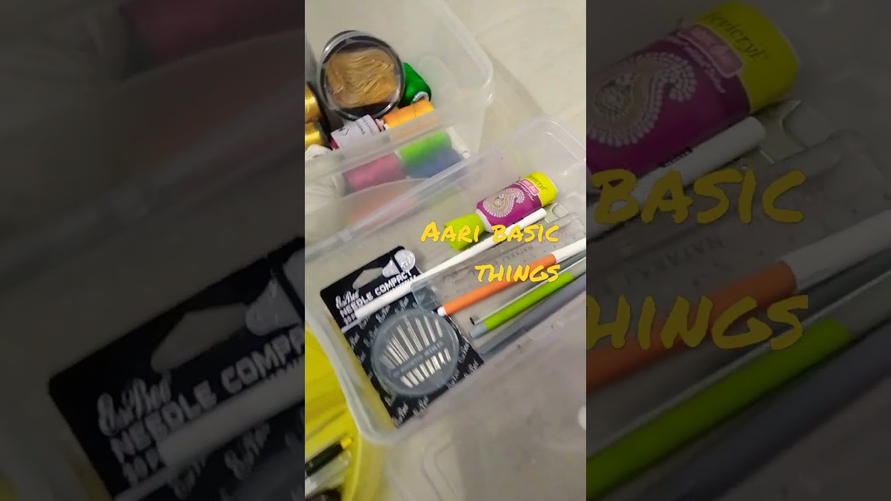 AARI WORK BASIC THINGS - YouTube