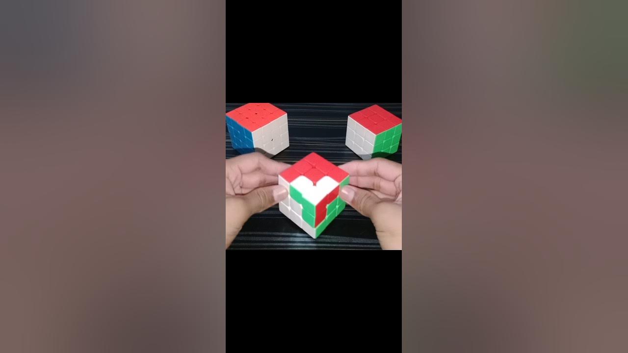 How make very easily two twisted peaks on Rubik's cube 💯💯💯💯#shorts # ...