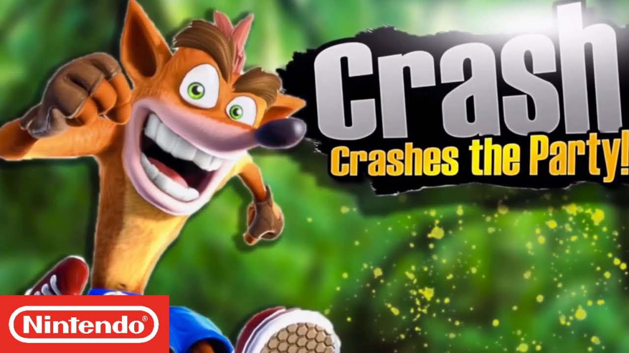 Crash Bandicoot Reveal - Super Smash Bros. Ultimate - Nintendo Switch ...