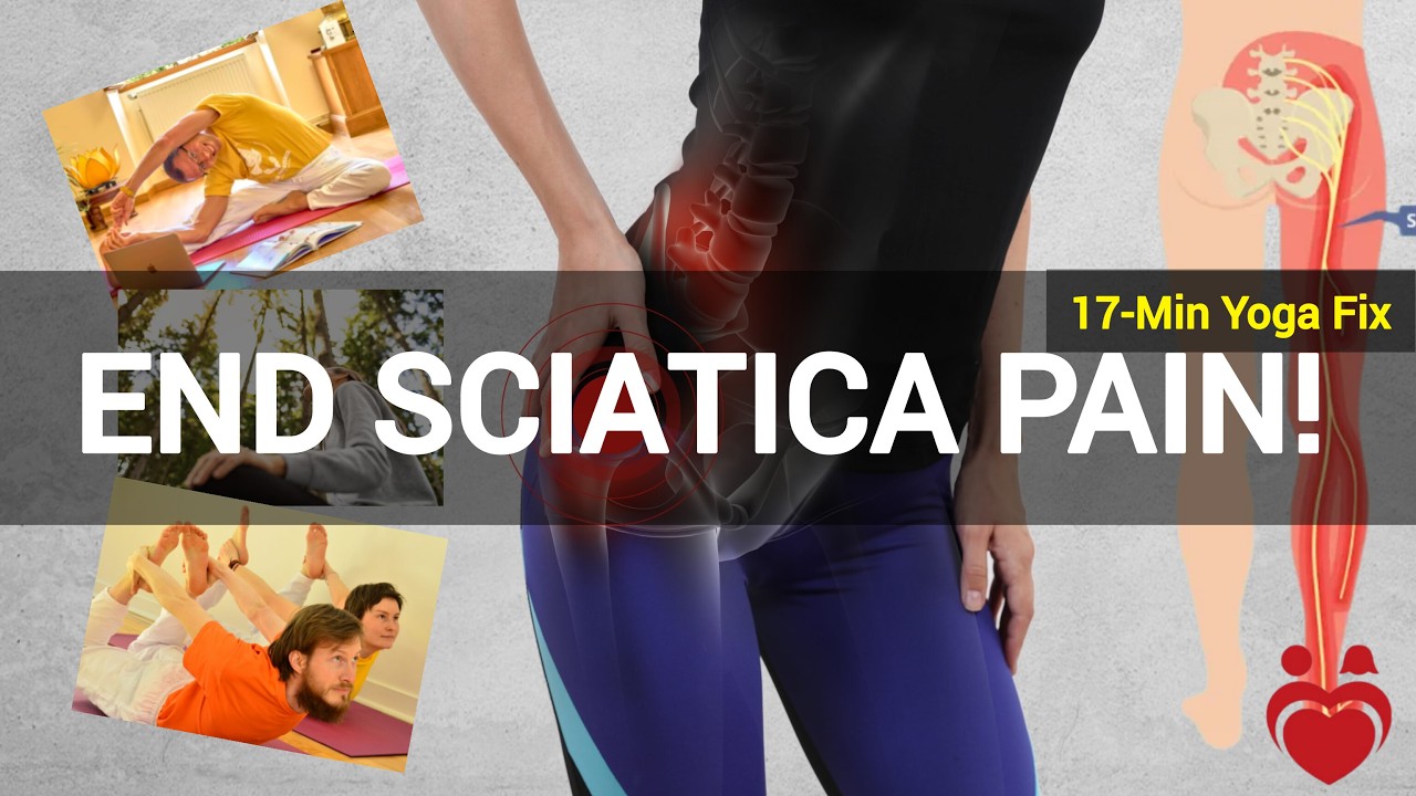 Yoga for Sciatica Pain Relief – 17-Min Routine That ACTUALLY Works ...