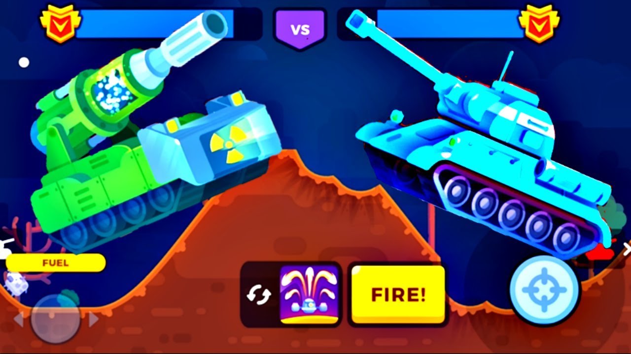 Tank Stars New Update - New Tanks War | ATOMIC vs T-34 | Android ...