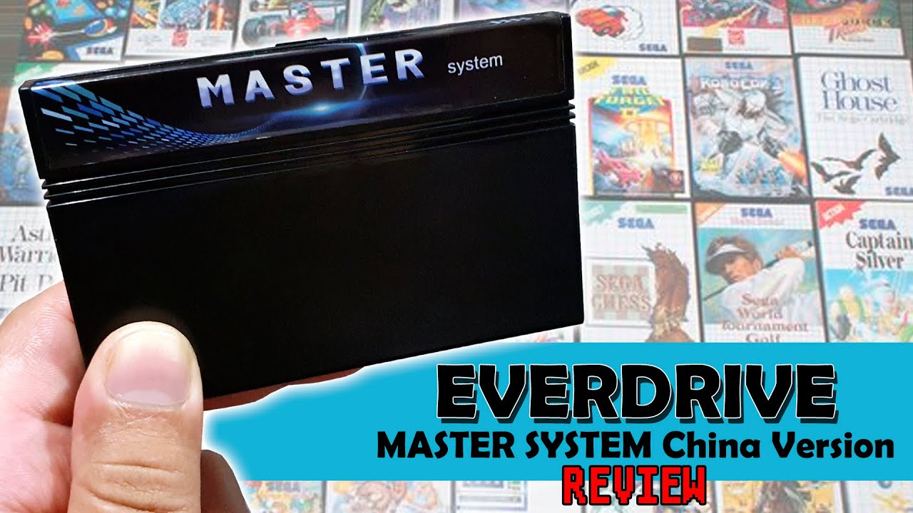 Everdrive MASTER SYSTEM China Version - Review - YouTube