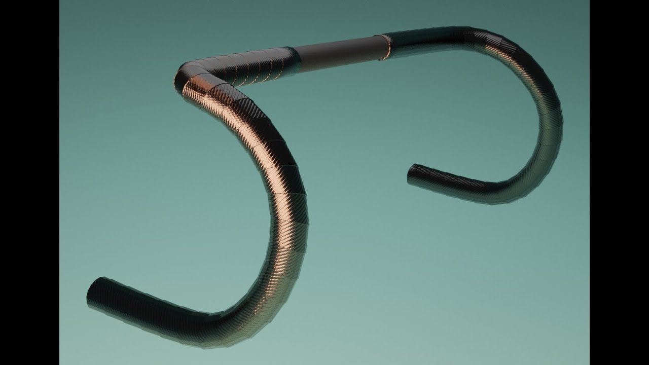 Blender tutorials - Handlebar of sport bicycle - YouTube