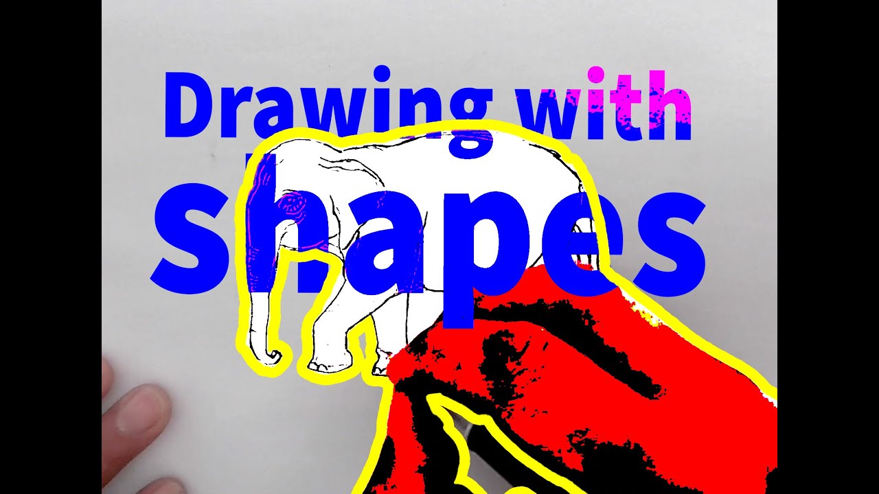 #99 - How to draw using shapes - YouTube