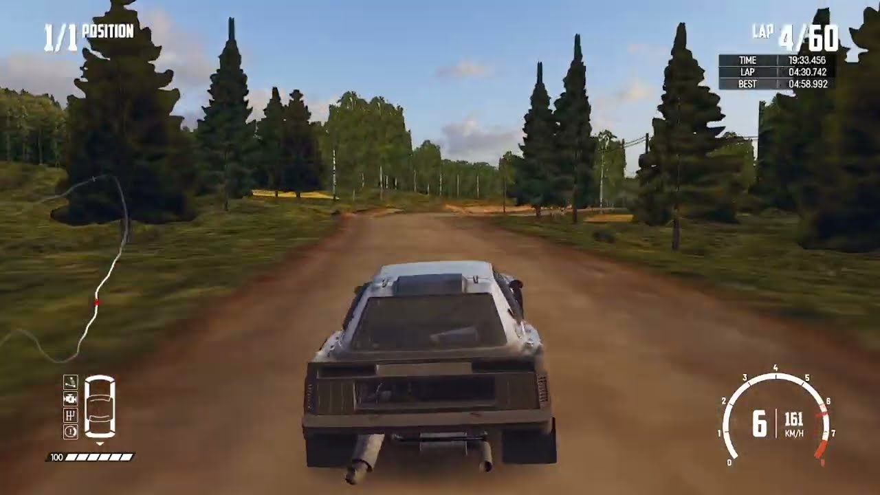 Wreckfest Rally Trophy World Record in 4.53.836 (no tricks) - YouTube