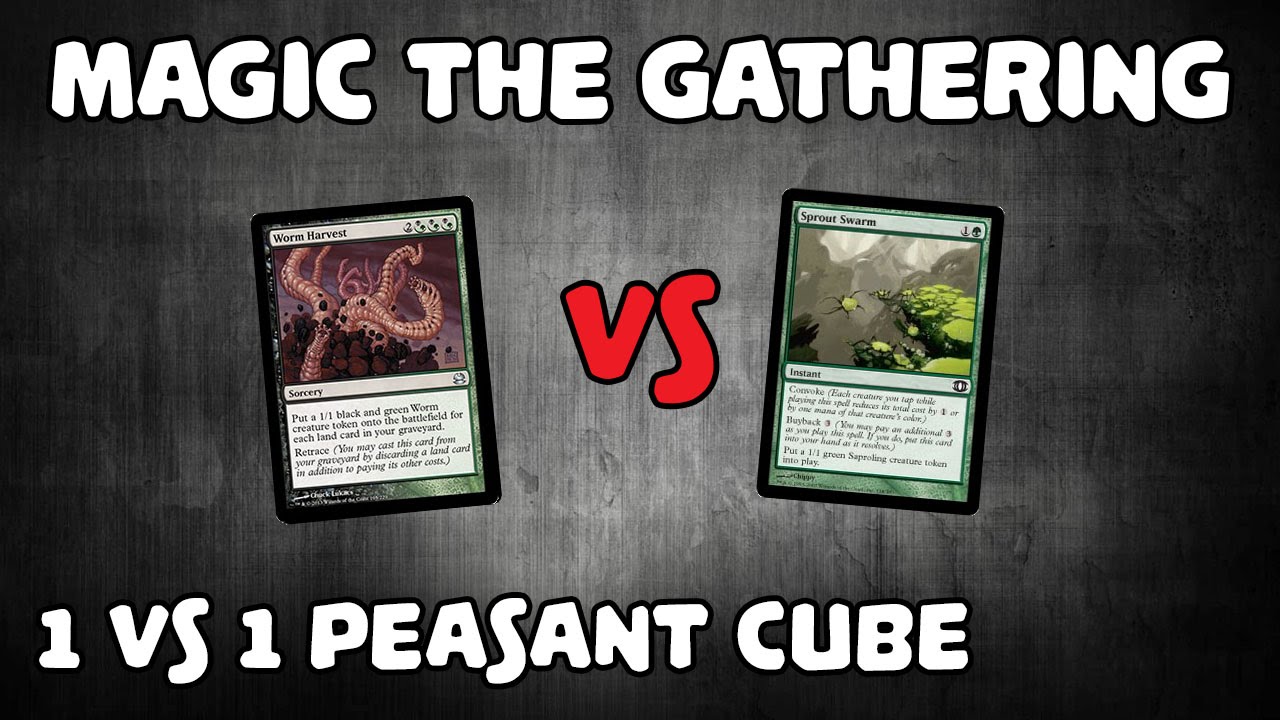 Magic: The Gathering | Peasant Cube | February 7th, 2016 - YouTube