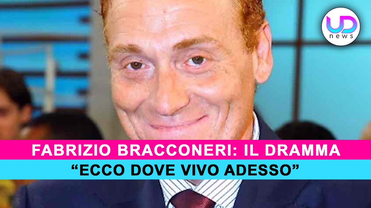 Fabrizio Bracconeri Rivela Il Suo Dramma: Ecco Dove Vivo! - YouTube