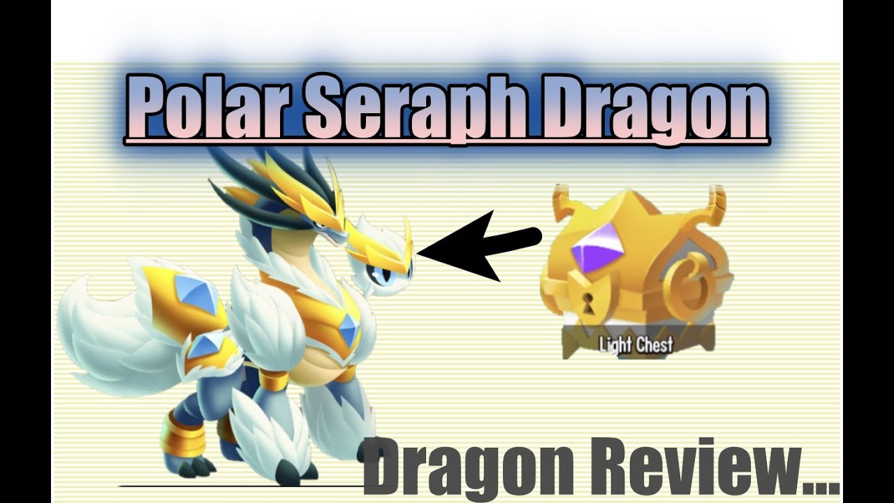 Dragon City lPolar Seraph Dragon Review +tips for battles - YouTube