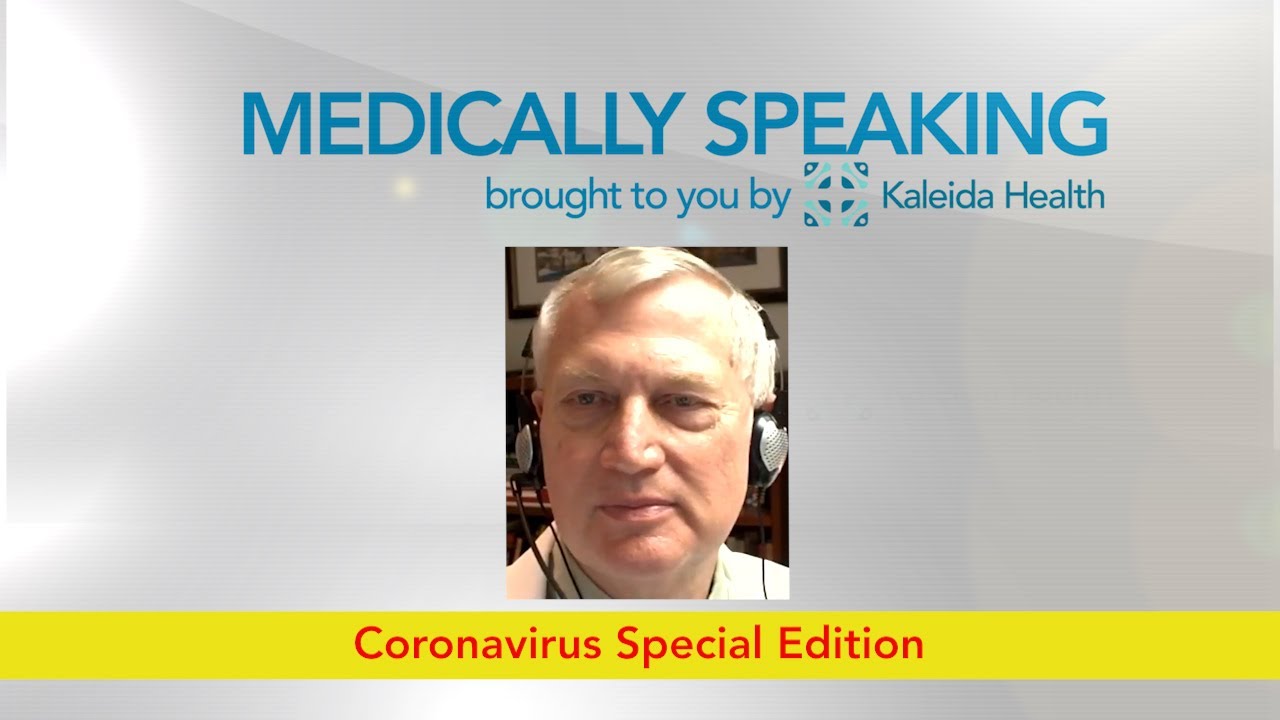 Medically Speaking - Coronavirus Update, John Tomaszewski - YouTube