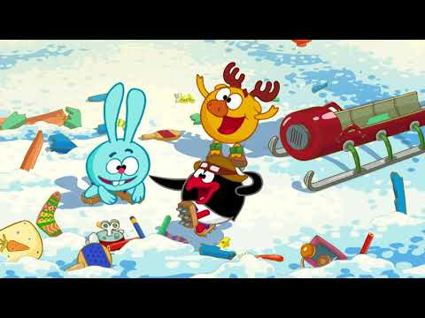 The Big Push - KikoRiki | Cartoon for Kids