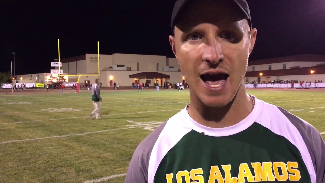 Los Alamos Hilltoppers Football over Grants Pirates 2017 - YouTube