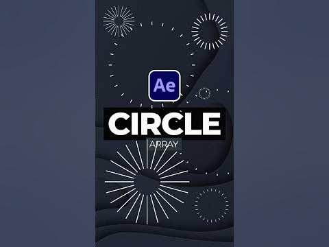 Add Circle Line Explosion Motion Graphics in After Effects #aftereffects - YouTube
