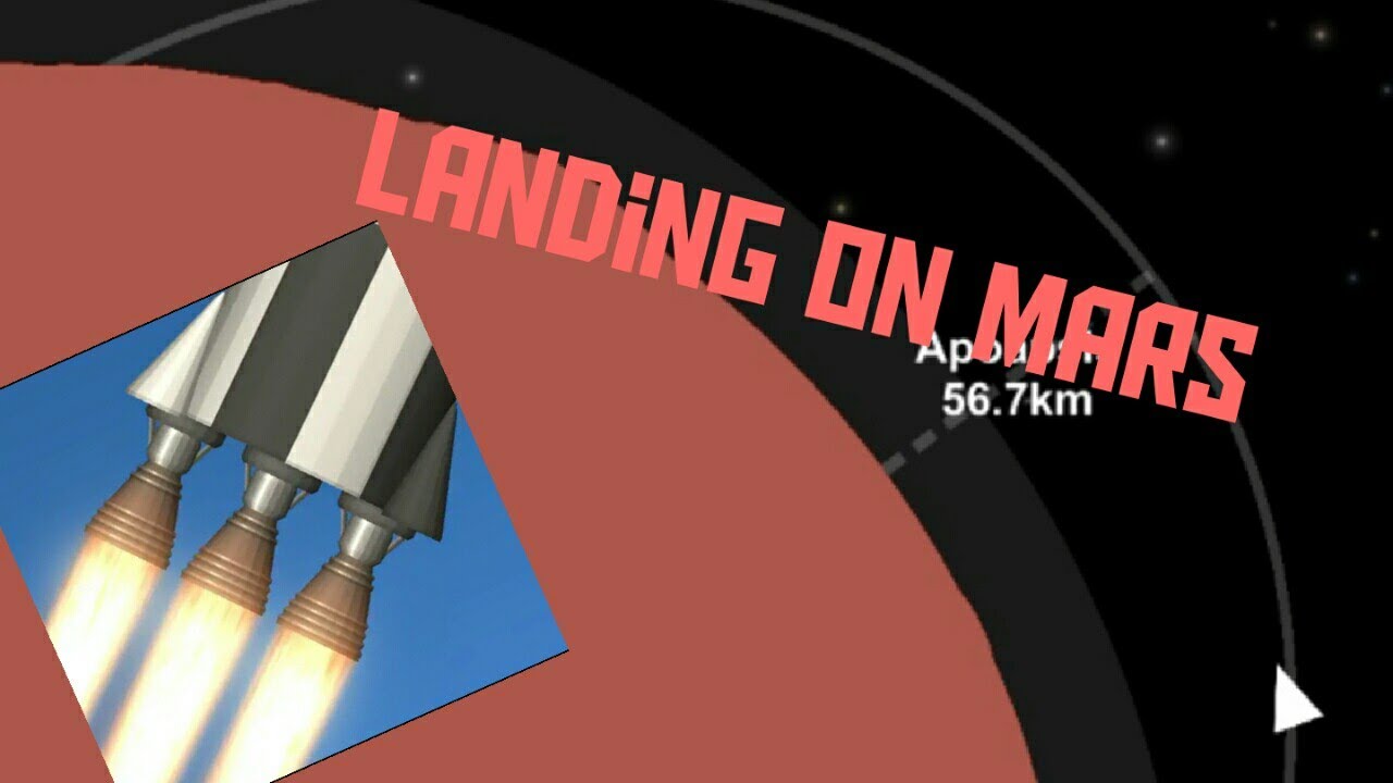 Landing on mars/ spaceflight simulator #1 - YouTube