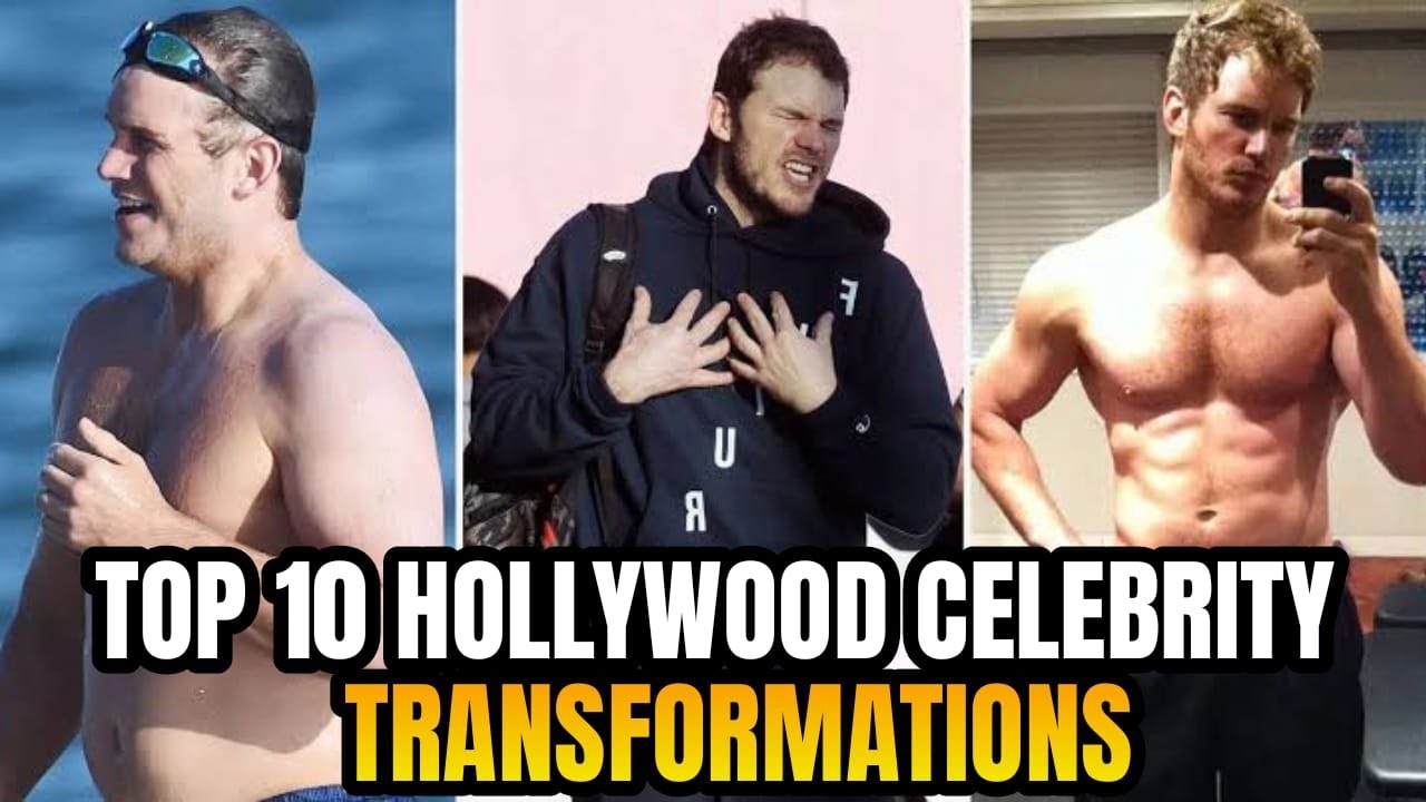 Top 10 Hollywood Celebrity Transformations that will shock You - YouTube