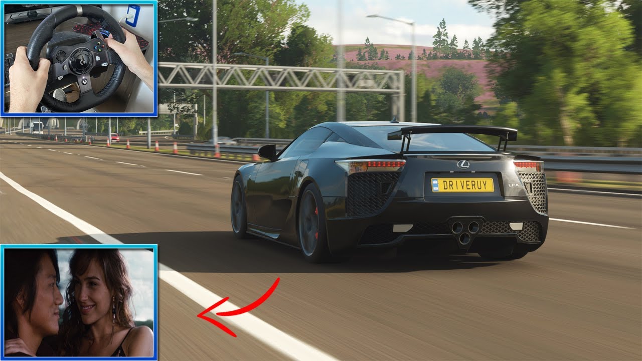 Han's Lexus LFA - Forza Horizon 4 - Logitech G920 Gameplay - YouTube