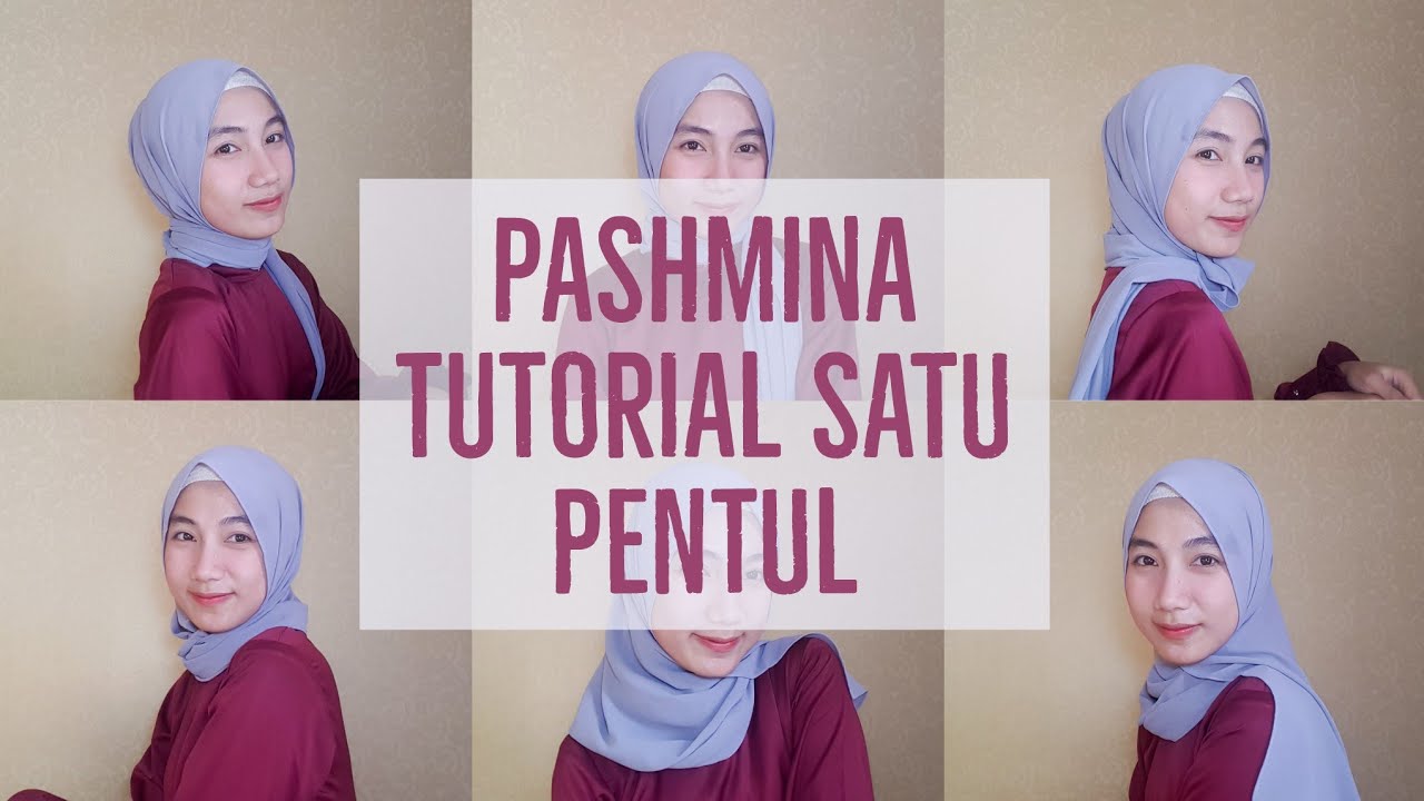 TUTORIAL HIJAB ALA SELEBGRAM - YouTube