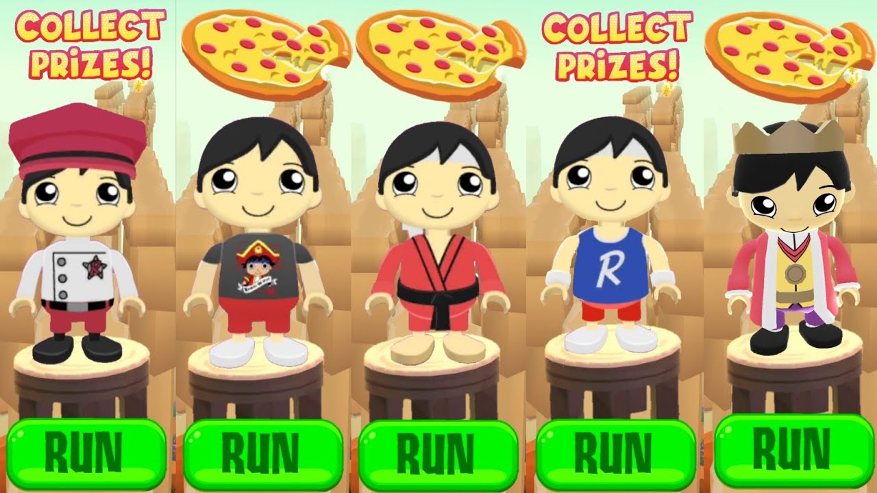 TAG WITH RYAN - Red Ryan V/S SpongeBob SquarePants Ryan|| Halloween ...