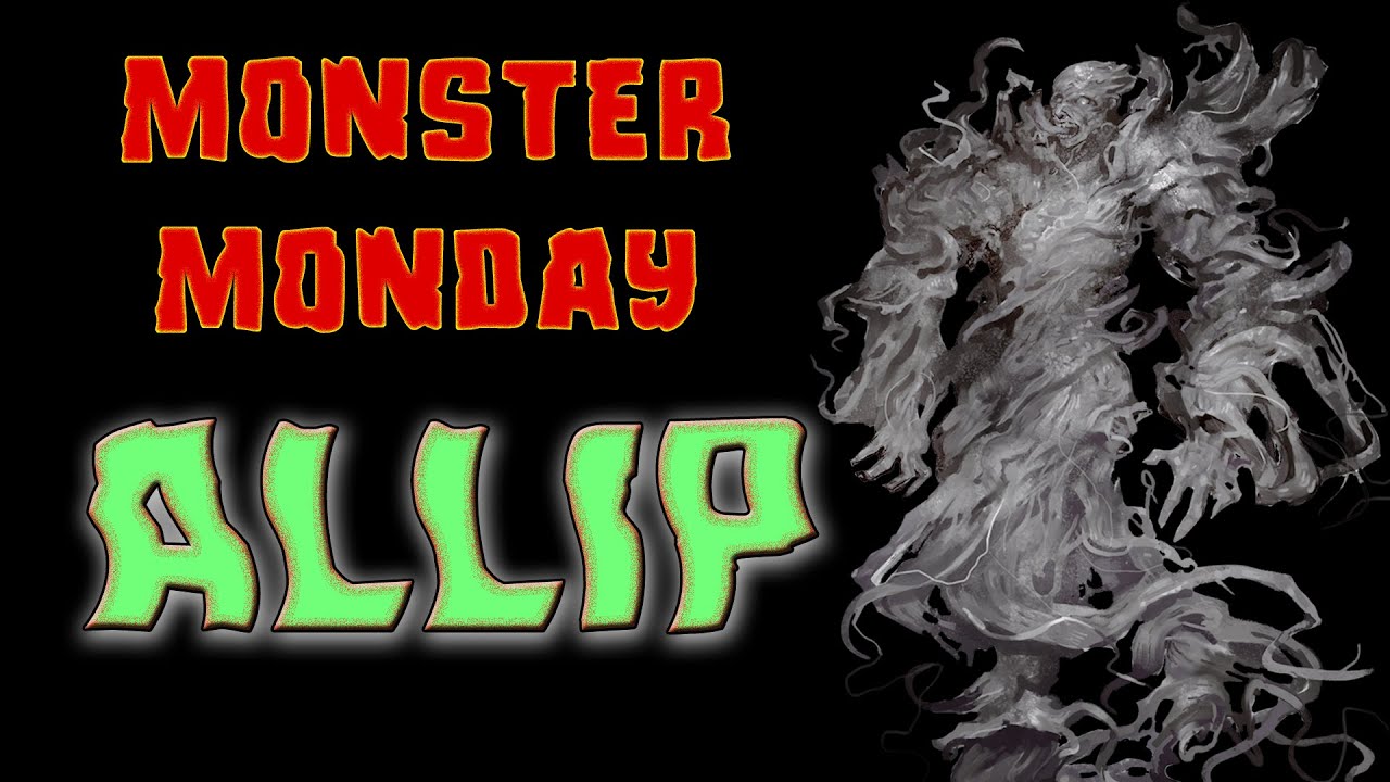 Monster Monday: Allip - Dungeons & Dragons, D&D, DnD - YouTube