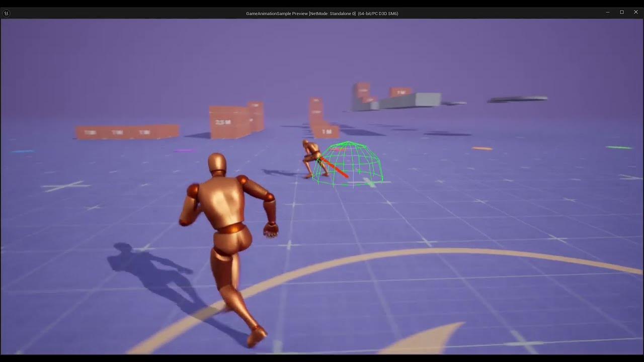 Unreal Engine Motion Matching Animation Sample AI - YouTube
