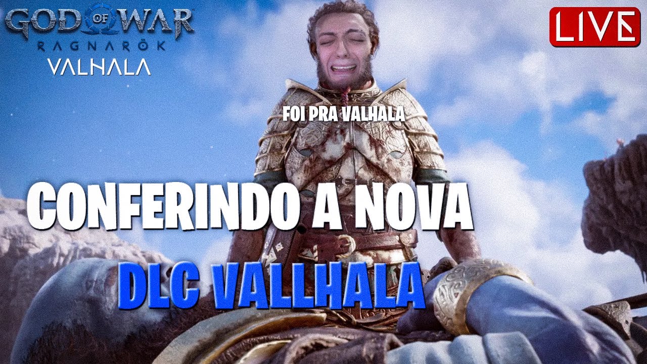 CONFERINDO A NOVA DLC VALHALLA DE GOW!! - GOD OF WAR RAGNAROK (Por Leep ...