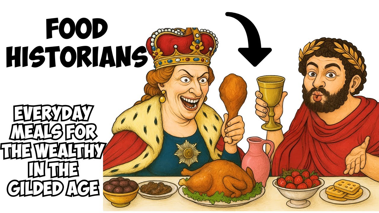 Everyday meals for the wealthy in the Gilded Age and more | Food ...