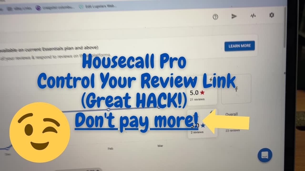 Housecall Pro Google Reviews HACK Workaround - Control your links and ...